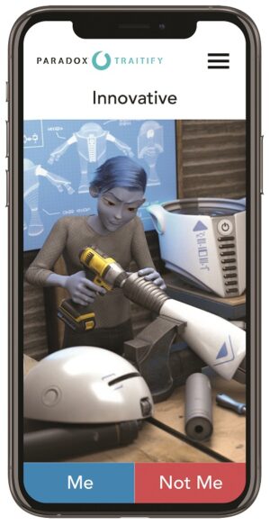 2022 Top HR Product: Paradox Animated Personality Assessment