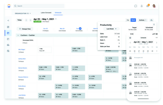 2022 Top HR Product Workday Scheduling and Labor Optimization