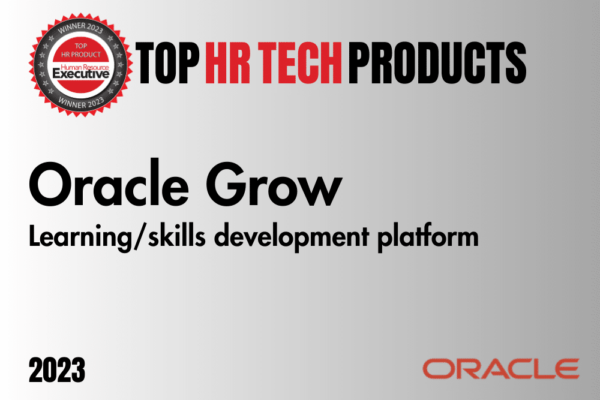 Oracle Grow | 2023 Top HR Tech Products of the Year