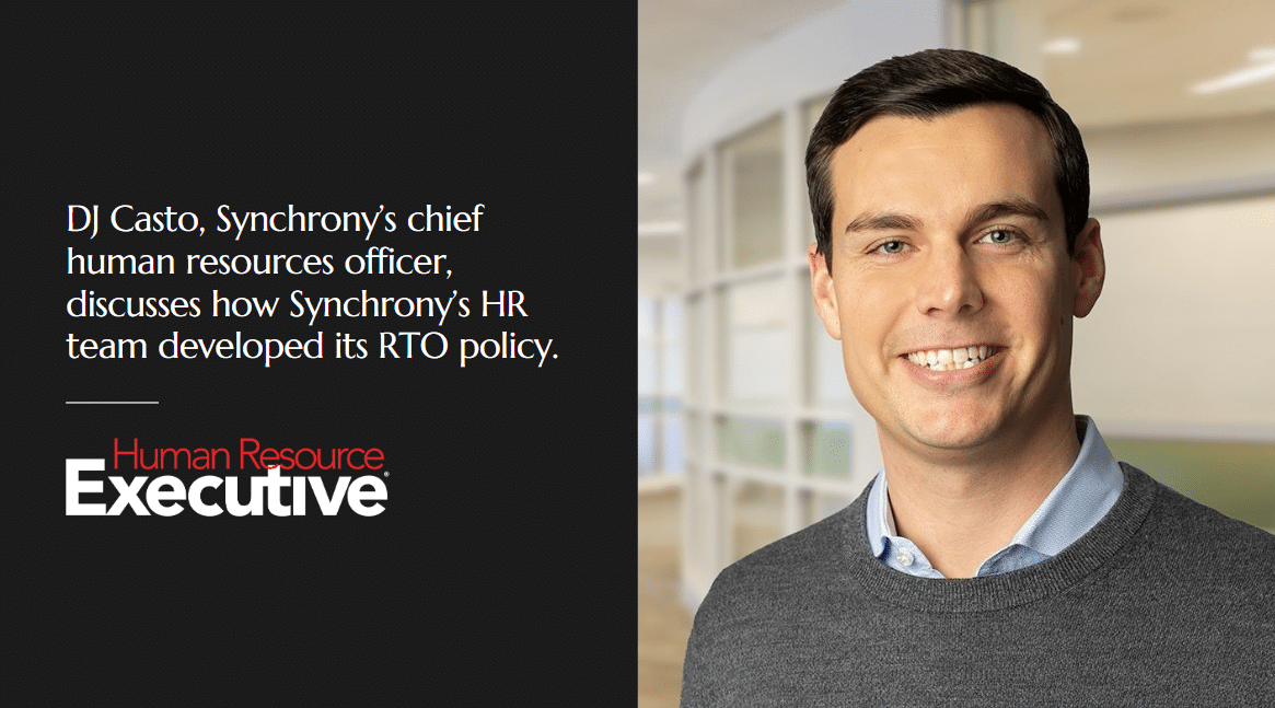 How workplace flexibility yields results for Synchrony's RTO